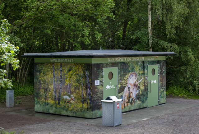 Family room toilet - Public toilet Danfo